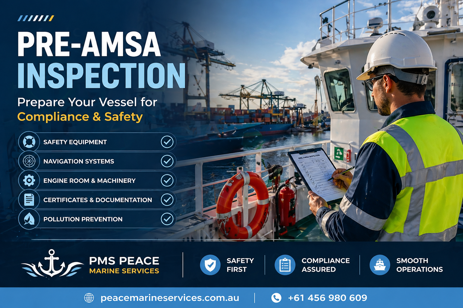 Pre-AMSA Inspection in Australia | Avoid AMSA Defects & Delays